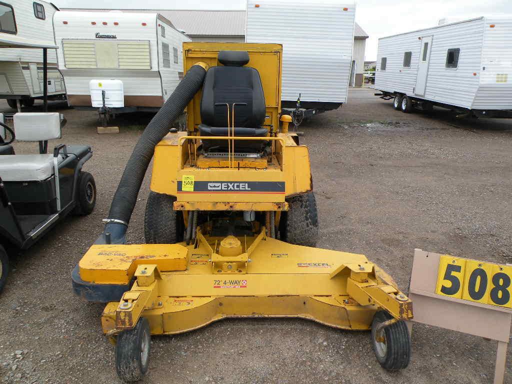 Excel Hustler 400 hi-lift bac-vac