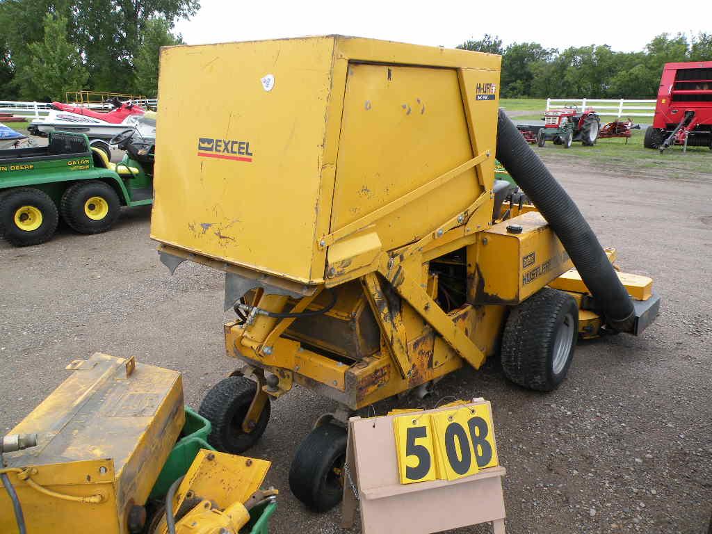 Excel Hustler 400 hi-lift bac-vac