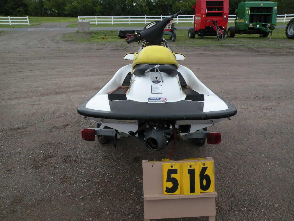 1999 Polaris SLX 1050 w/trailer SN-PLE07156B999