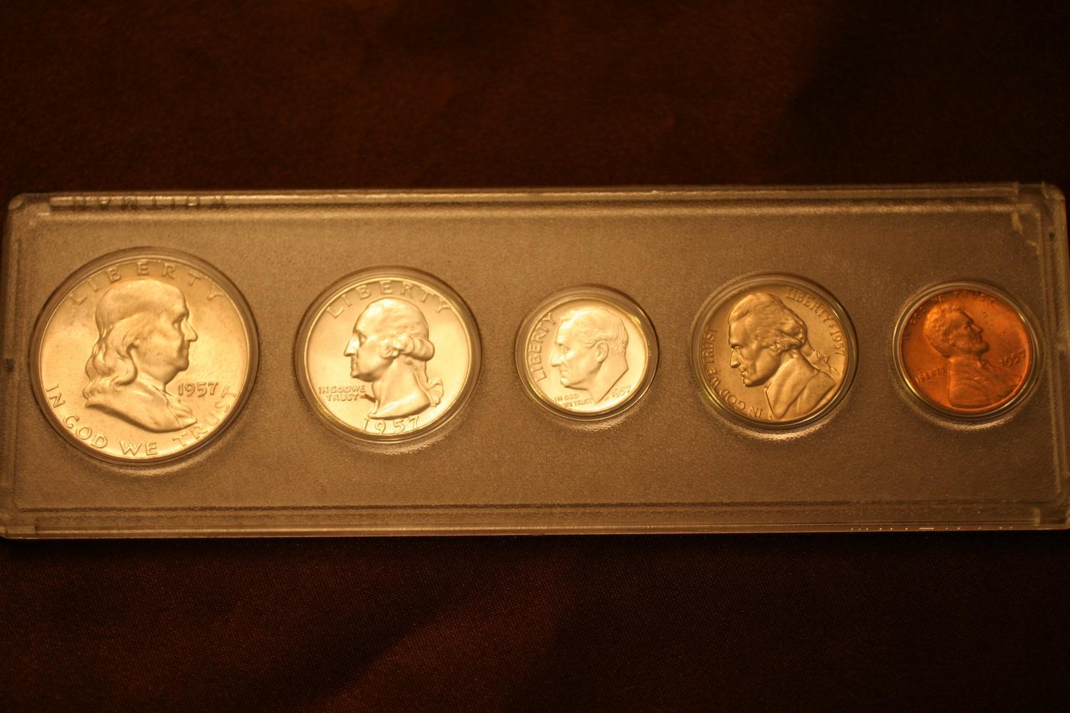 1957 Coin Mint Set