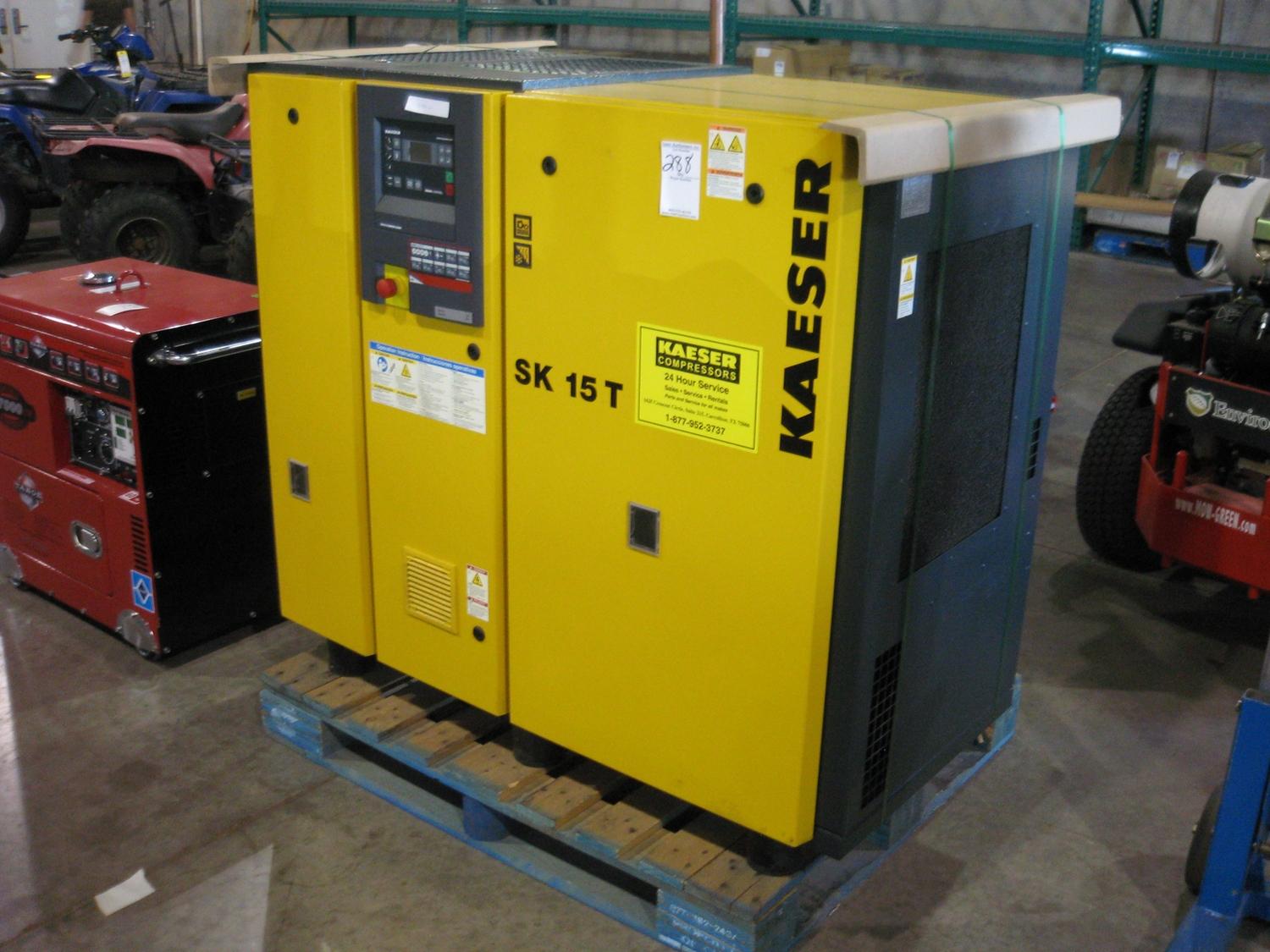 KAESER SK15T ROTARY AIR COMPRESSOR,