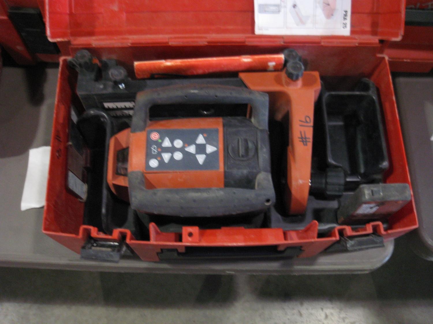 HILTI PR25IF ROTATING LASER LEVEL,