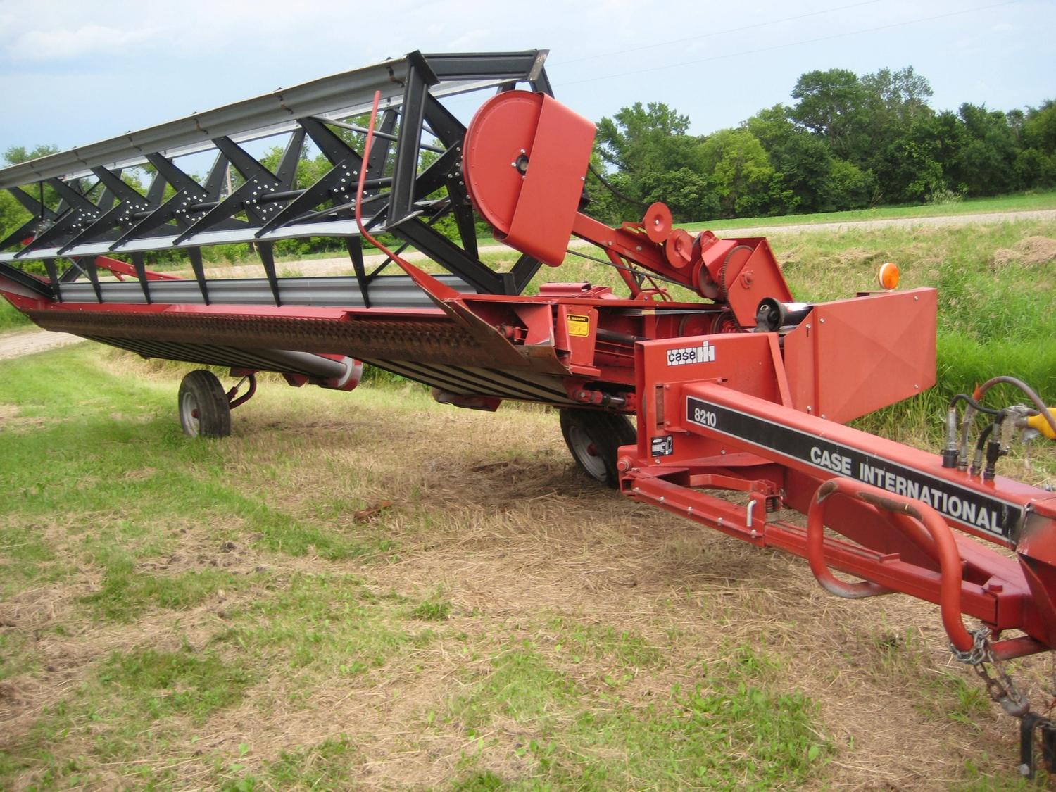 Case IH Model 8210 swather