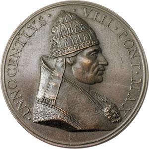Innocenzo VIII (1484-1492), Giovanni Battista Cybo Medaglia di ...
