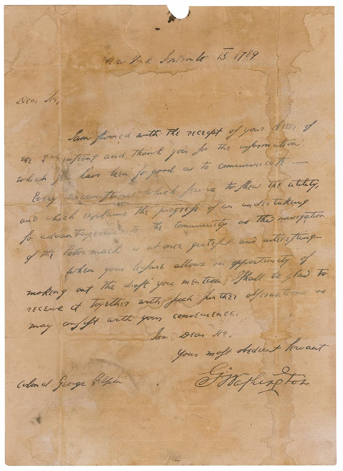 George Washington: Joseph Cosey