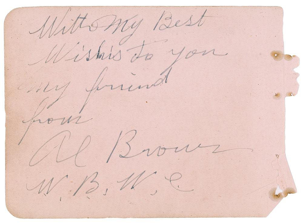 ‘Panama’ Al Brown and Teddy Baldock