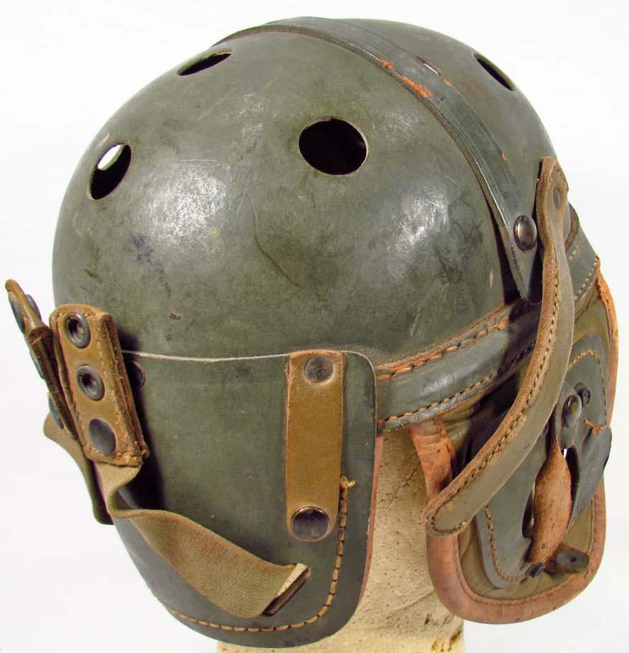 VERY RARE US WW2 ARMY TANKER ARMOR COMBAT HELMET