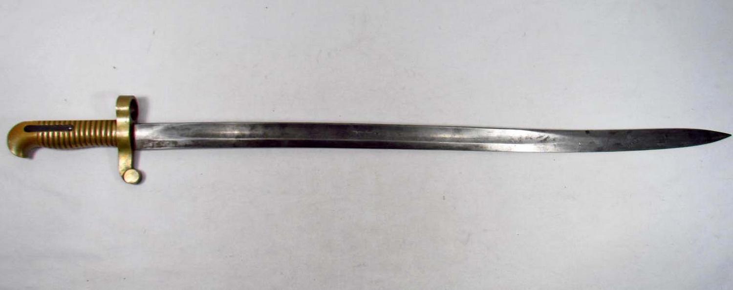 CONFEDERATE CIVIL WAR ERA ARTILLERY EM SHORT SWORD FOR AN ENLISTED MAN