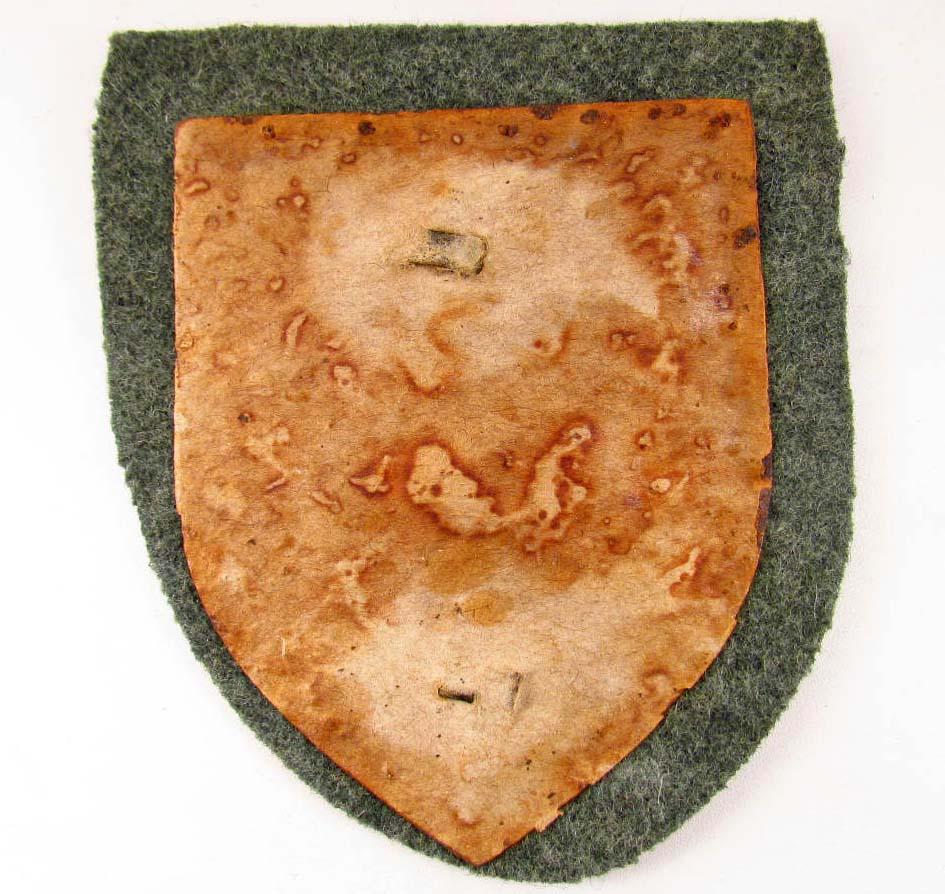 GERMAN NAZI ARMY BALKAN SLEEVE SHIELD