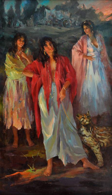 Marilyn Bendell - Gypsy Camp