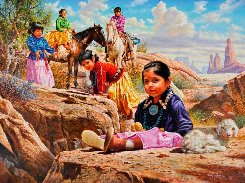 Alfredo Rodriguez - Children of the Navajo