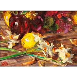 Laura Robb - Flowers and Fruit Still Life