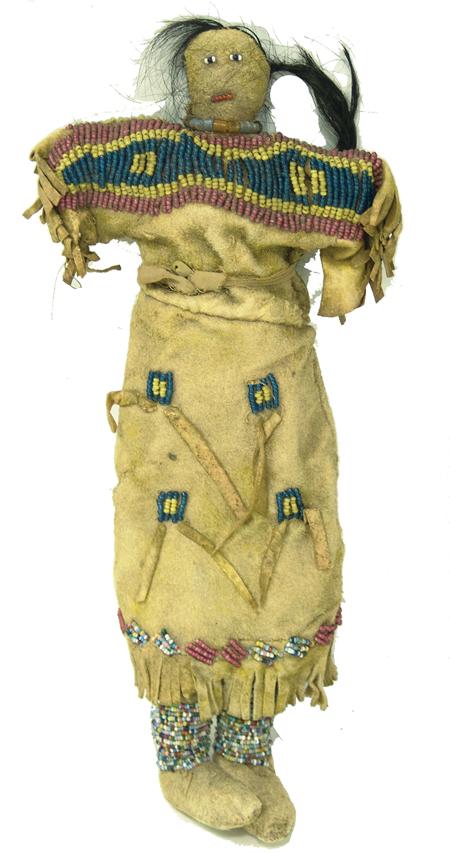Plains Buckskin Doll