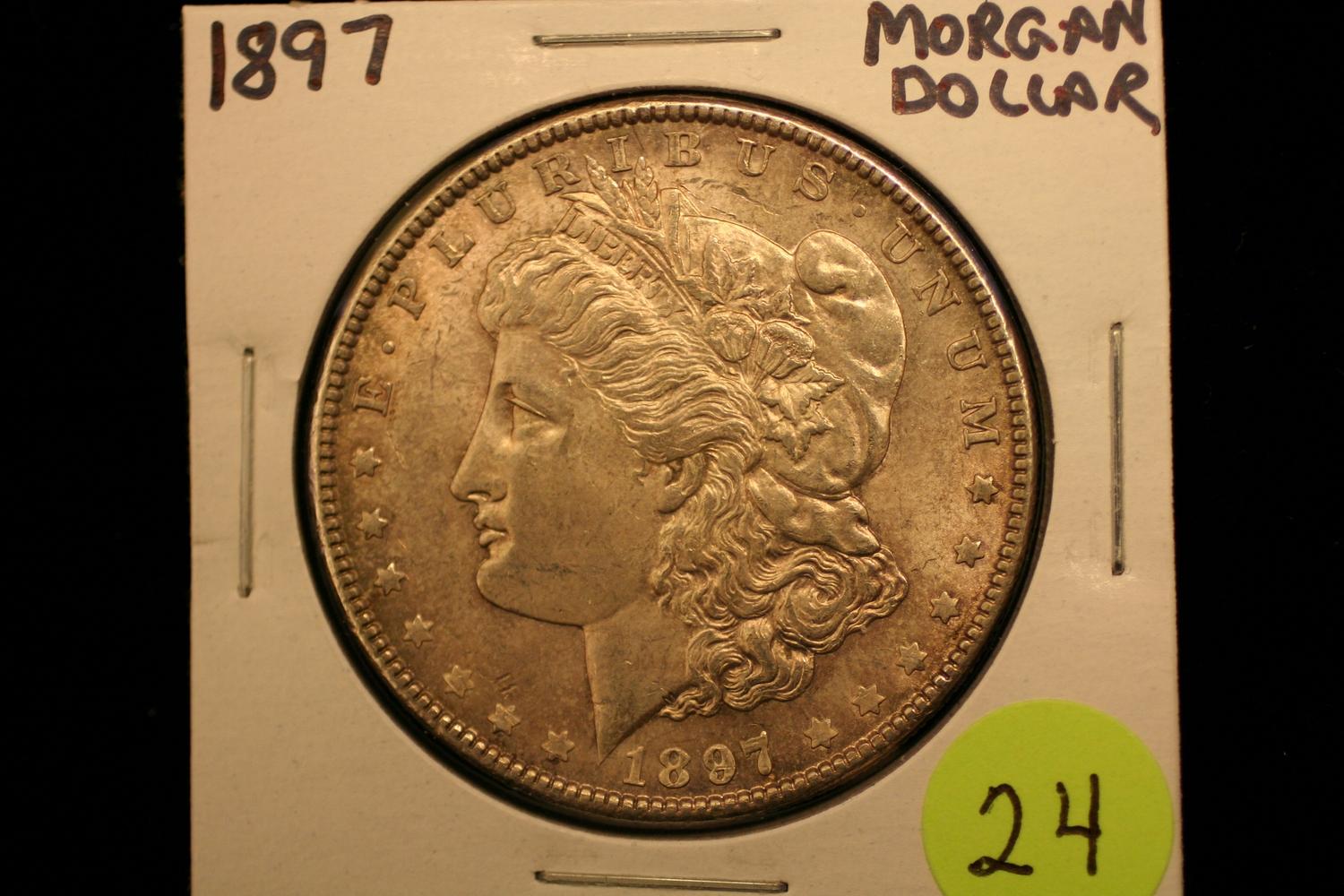 1897 Morgan Silver Dollar (NICE COIN)