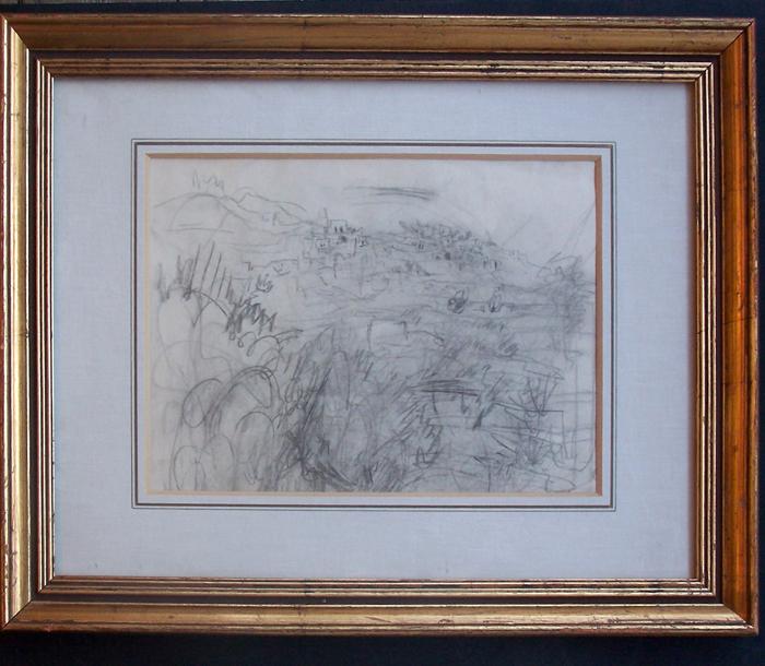 ANNA TICHO Drawing Israeli Art Jerusalem