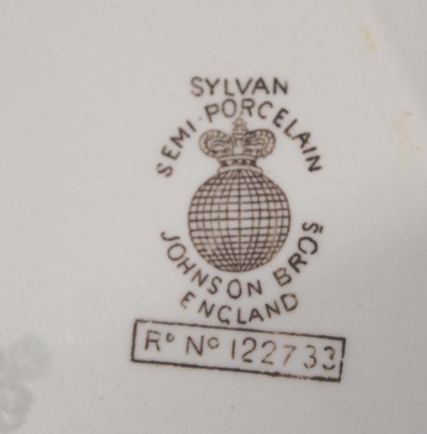 Sylvan English Semi Porcelain Serving Plate