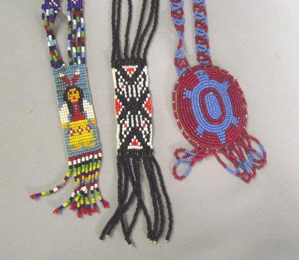 Apache Beaded Necklaces