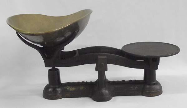 Antique Cast Iron & Brass Scale Buffalo Scale Co.