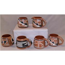 Southwest Style Coffee Mug Set