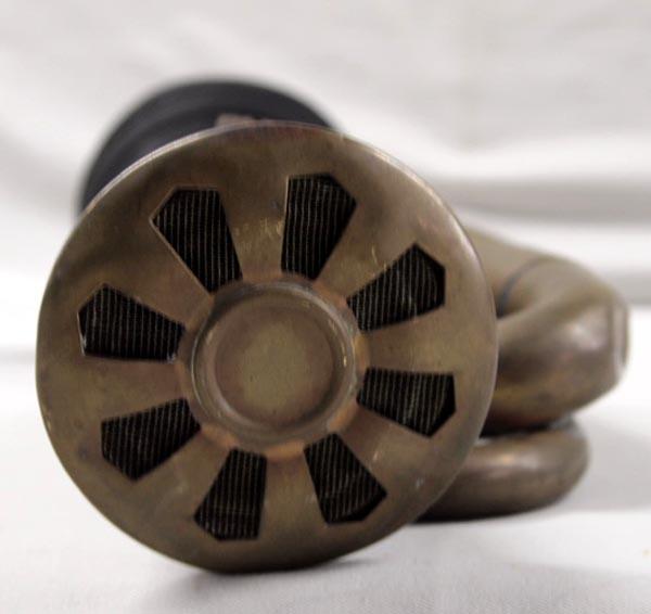 Antique Brass Horn With Rubber Bulb