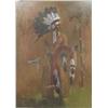 1993 Native American Chebon Barnoskie Painting