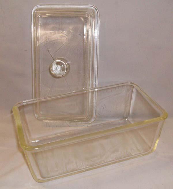 Vintage Glass Refrigerator Container