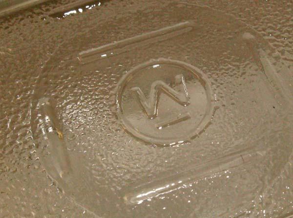 Vintage Glass Refrigerator Container