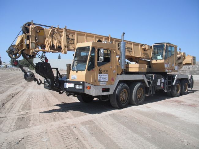 1993 Grove TMS-700B 4-Axle Hydraulic Crane