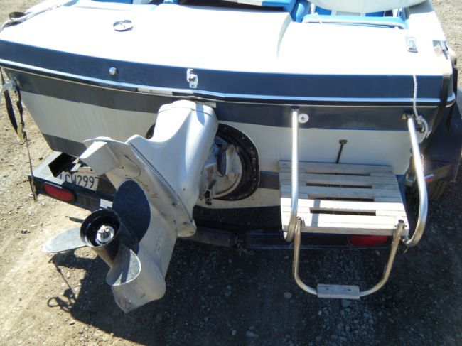 1984 Marlin V-Hull 16' Inboard Outboard Boat