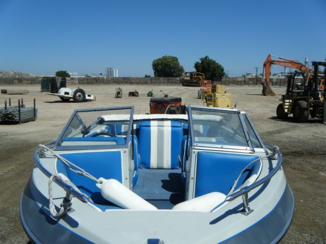 1984 Marlin V-Hull 16' Inboard Outboard Boat