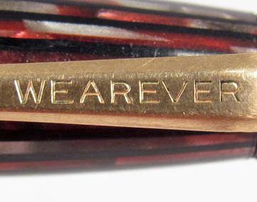 VINTAGE WEAREVER PACEMAKER FOUNTAIN PEN W/ 14K NIB