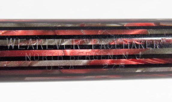 VINTAGE WEAREVER PACEMAKER FOUNTAIN PEN W/ 14K NIB