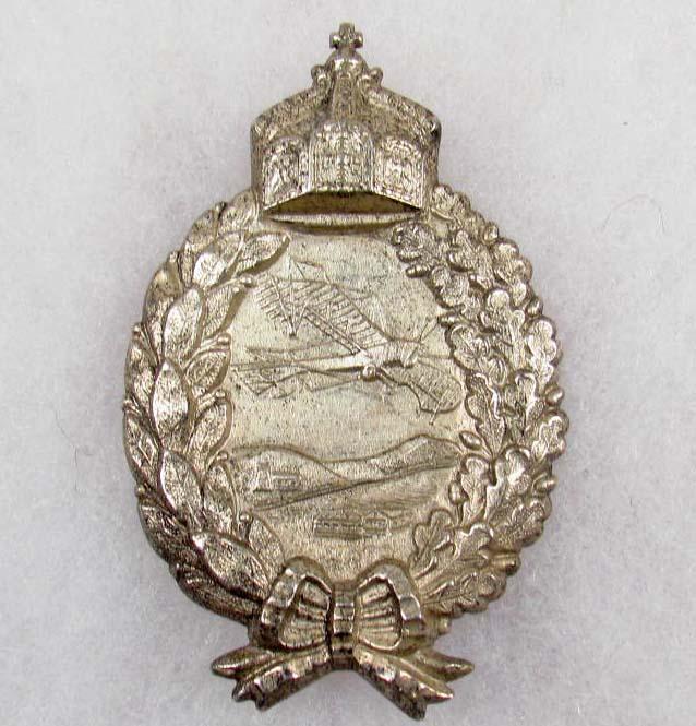 RARE IMPERIAL GERMAN WW1 BLUE MAX WINNER PRESENTATION PRUSSIAN PILOT BADGE