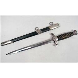 GERMAN NAZI ARMY LAND CUSTOMS OFFICERS DAGGER W/ SCABBARD