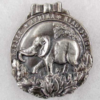 IMPERIAL GERMAN MILITARY COLONIAL BREAST BADGE