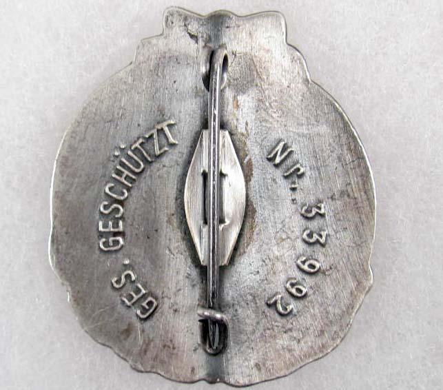 IMPERIAL GERMAN MILITARY COLONIAL BREAST BADGE