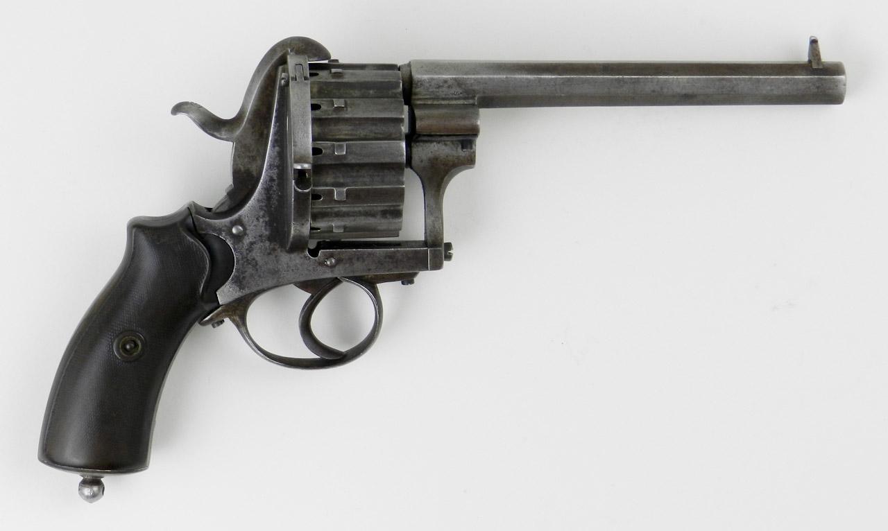 Belgium 12-Shot Pinfire Revolver