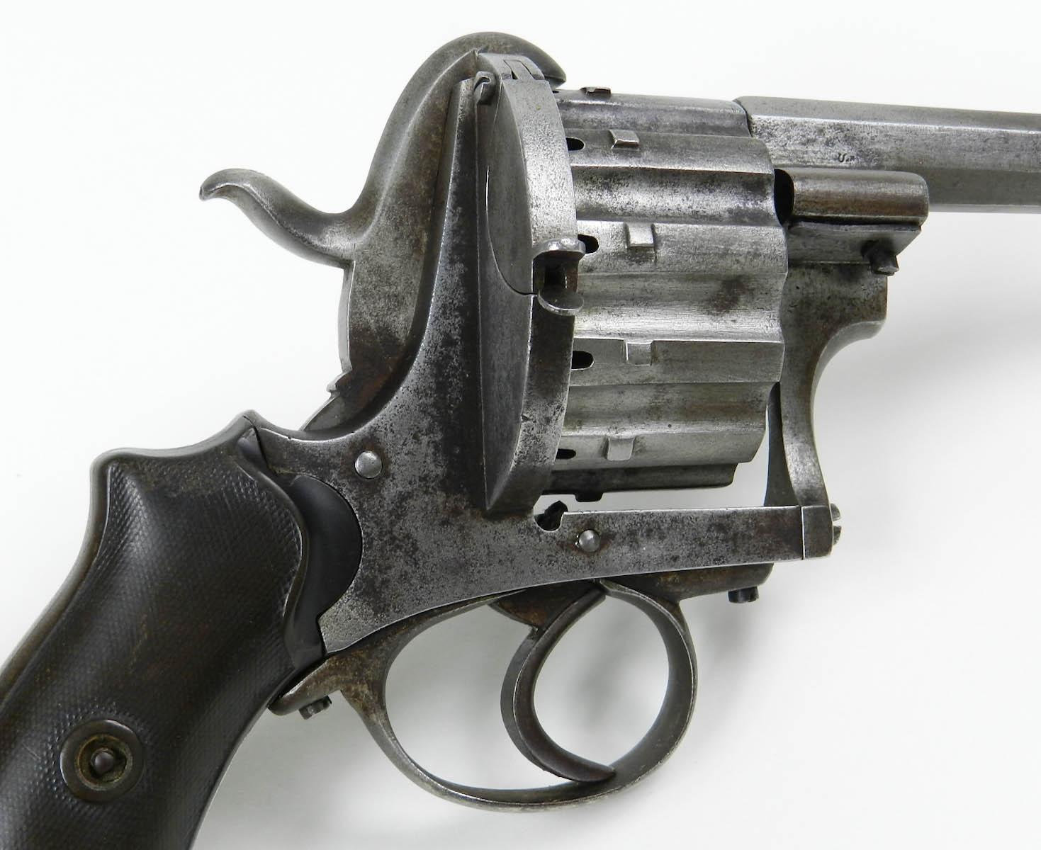 Belgium 12-Shot Pinfire Revolver