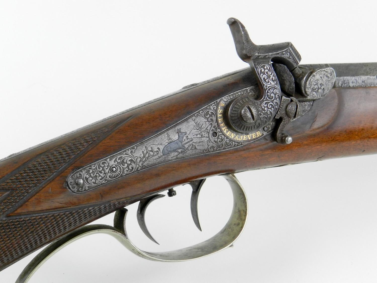 No. German Perc. Jaeger Hunting Rifle