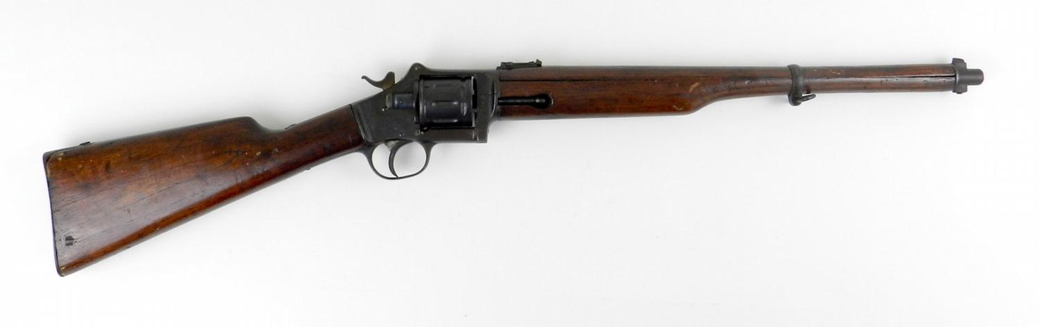 Mexican Army Cont. Pieper 1893 Revolving Carbine
