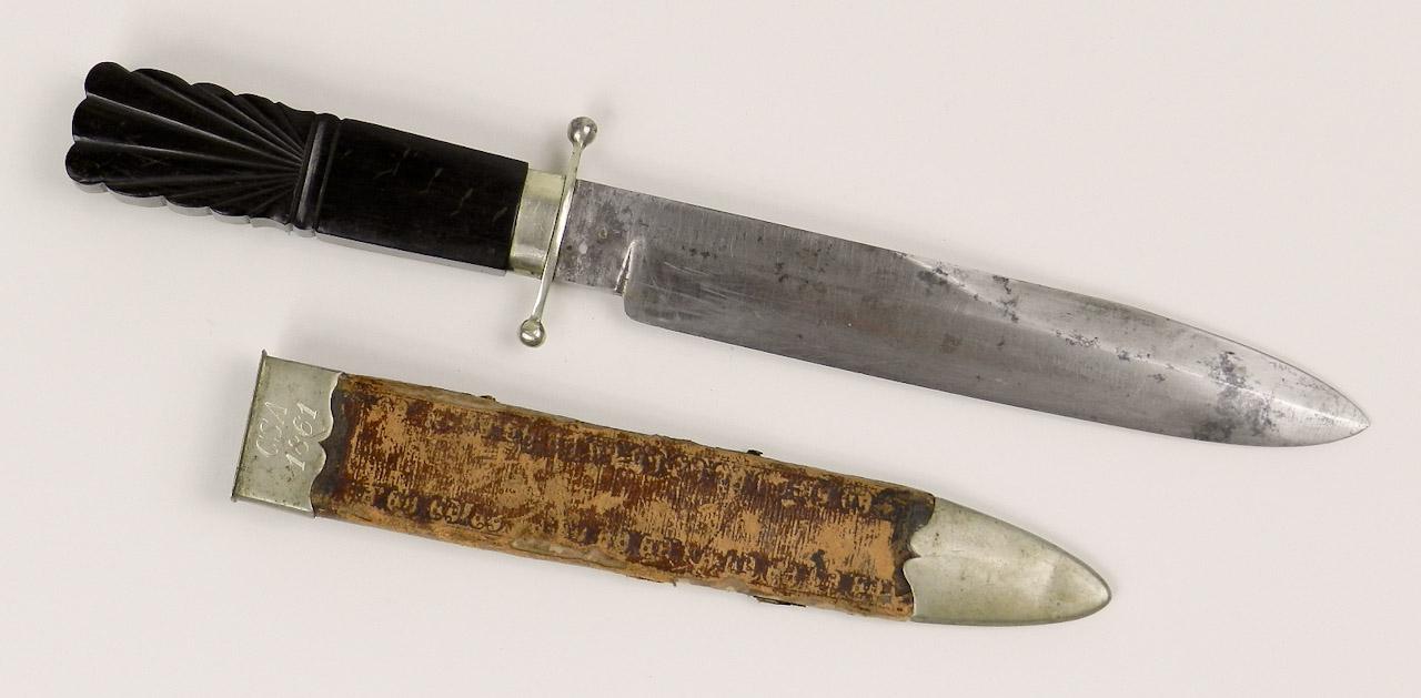 Enoch Drabble Made Cast Steel Bowie Knife