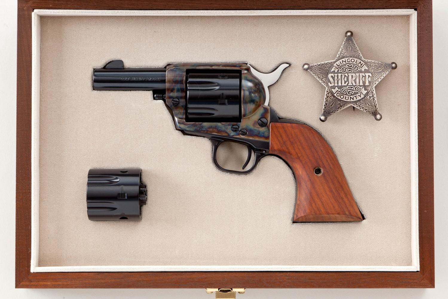 Cased 3rd Gen. Colt Sheriff's Model