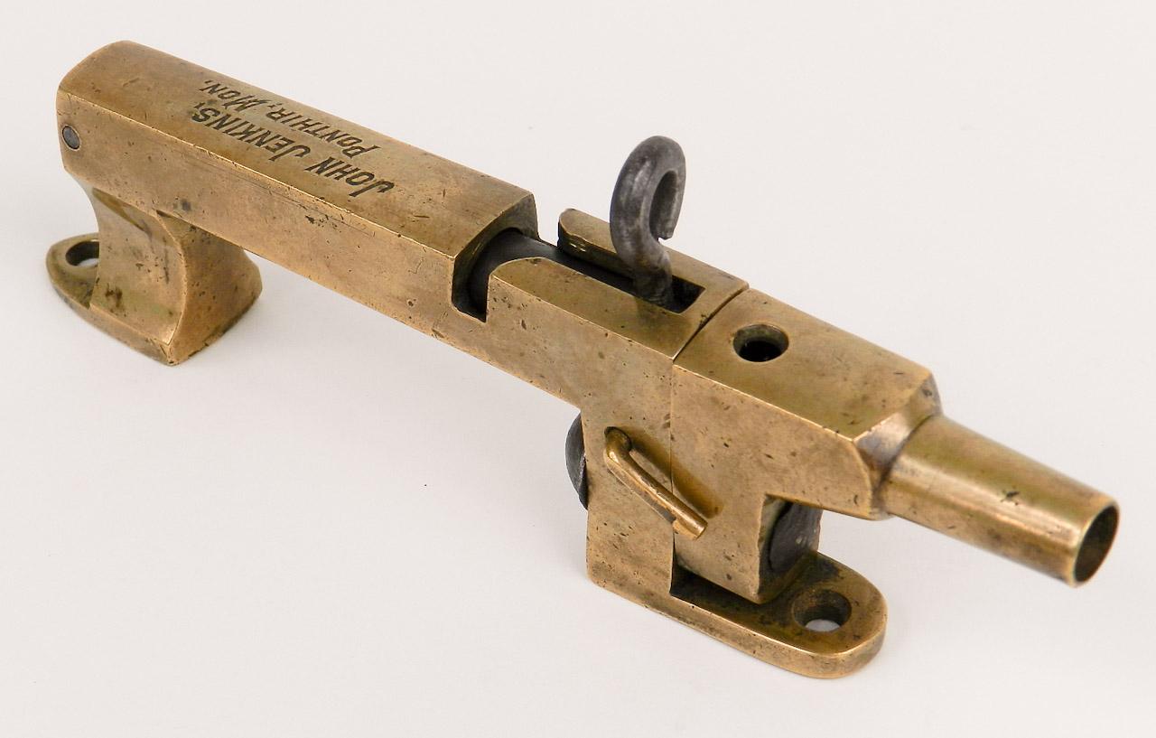 Bronze Antique Percussion Alarm Gun