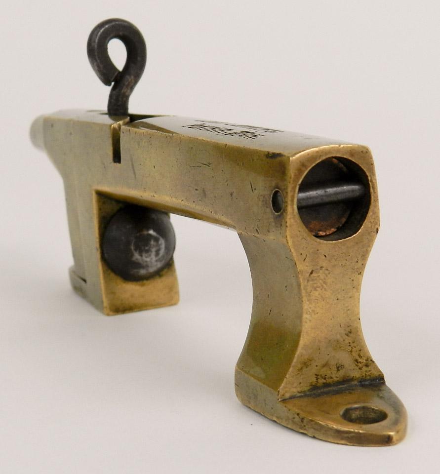 Bronze Antique Percussion Alarm Gun