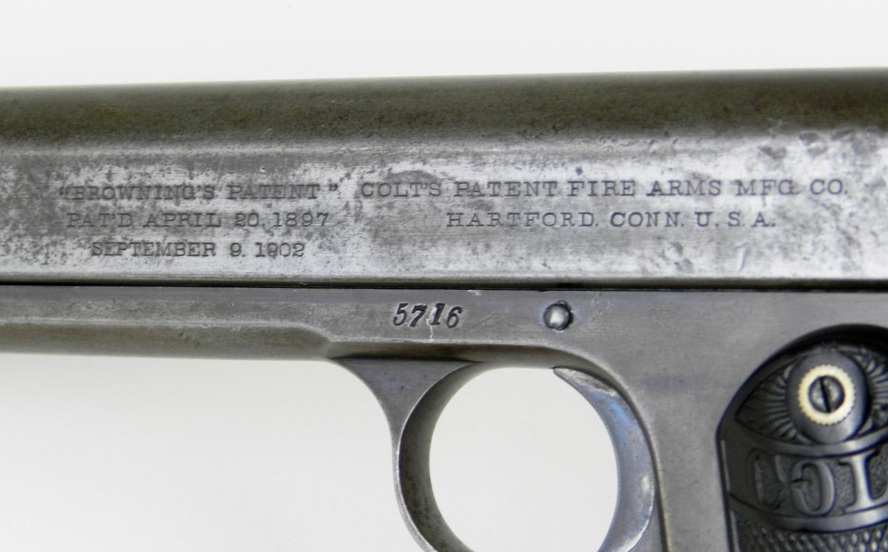 Colt Sporting Model of 1902 Semi-Automatic Pistol