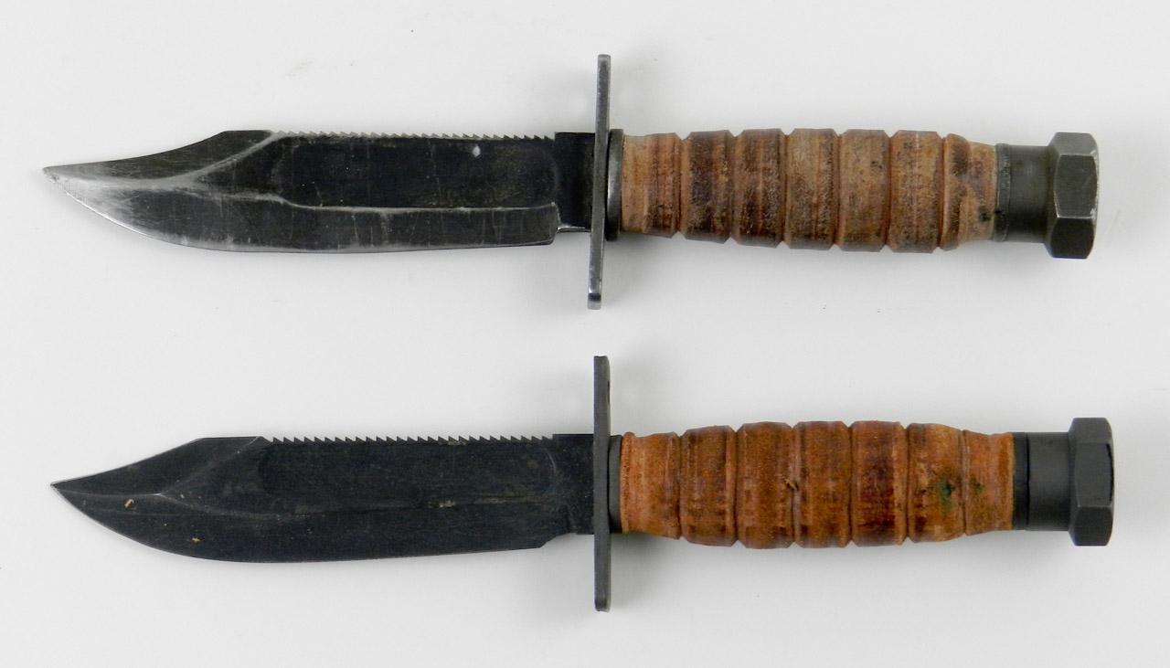 Lot of 2 USAF Survival Knives