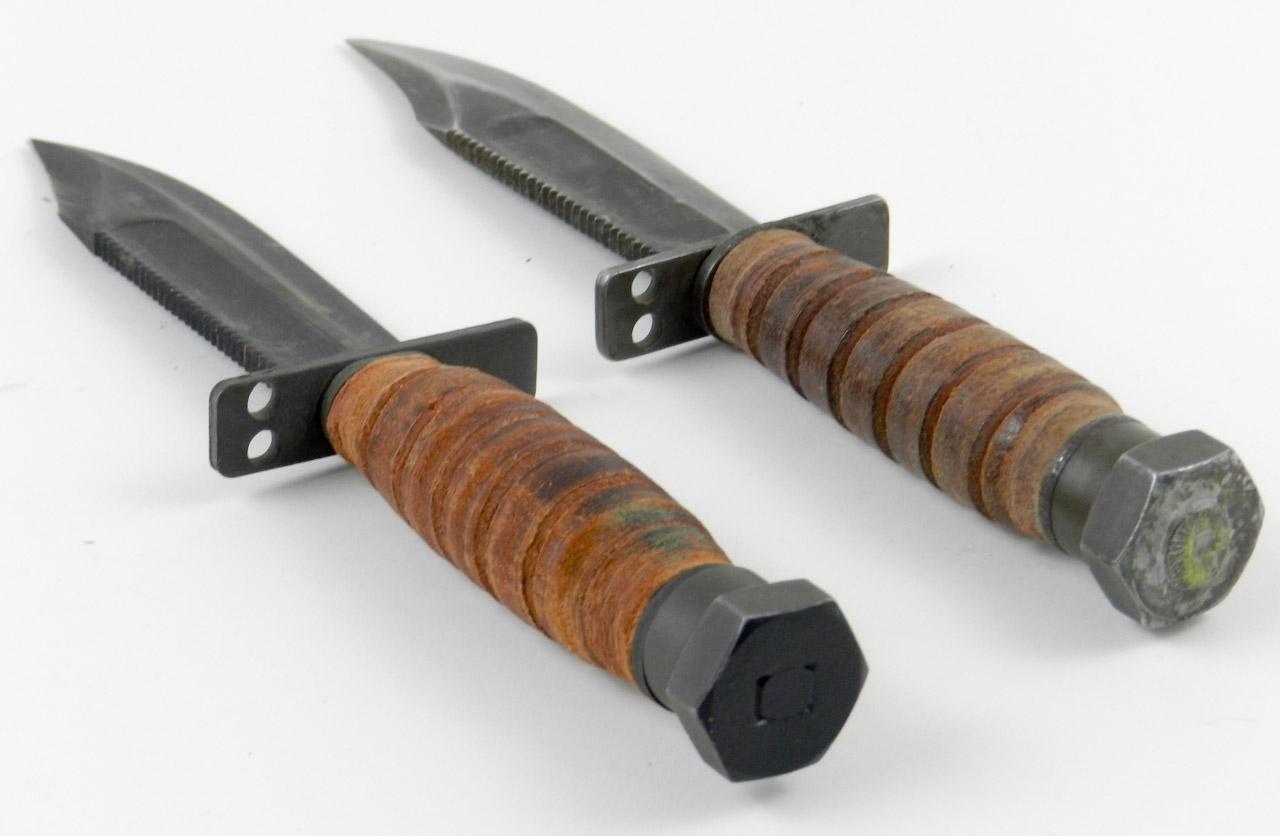 Lot of 2 USAF Survival Knives