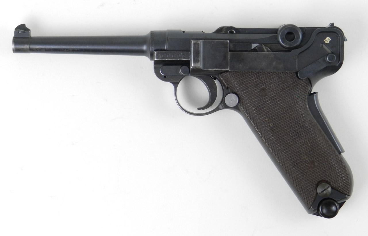 Swiss Model 1929 Luger Semi-Automatic Pistol
