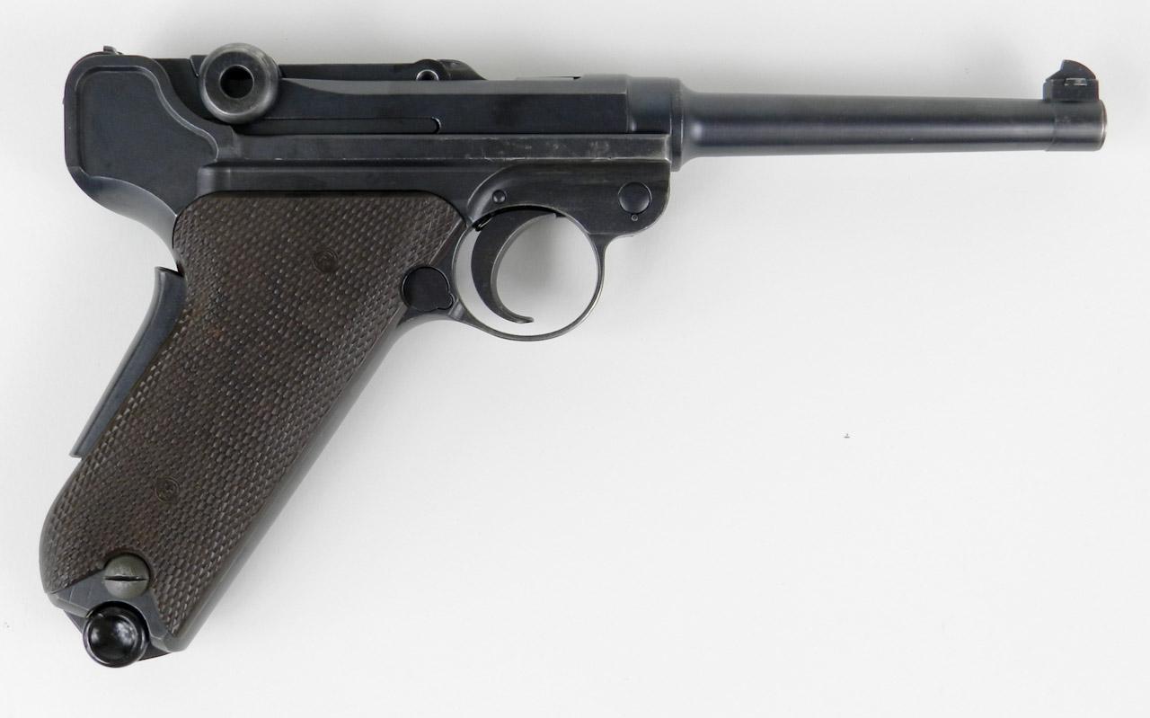 Swiss Model 1929 Luger Semi-Automatic Pistol