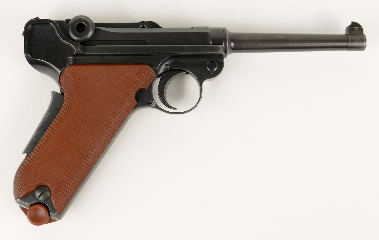 1929 Swiss Military Luger Semi-Automatic Pistol